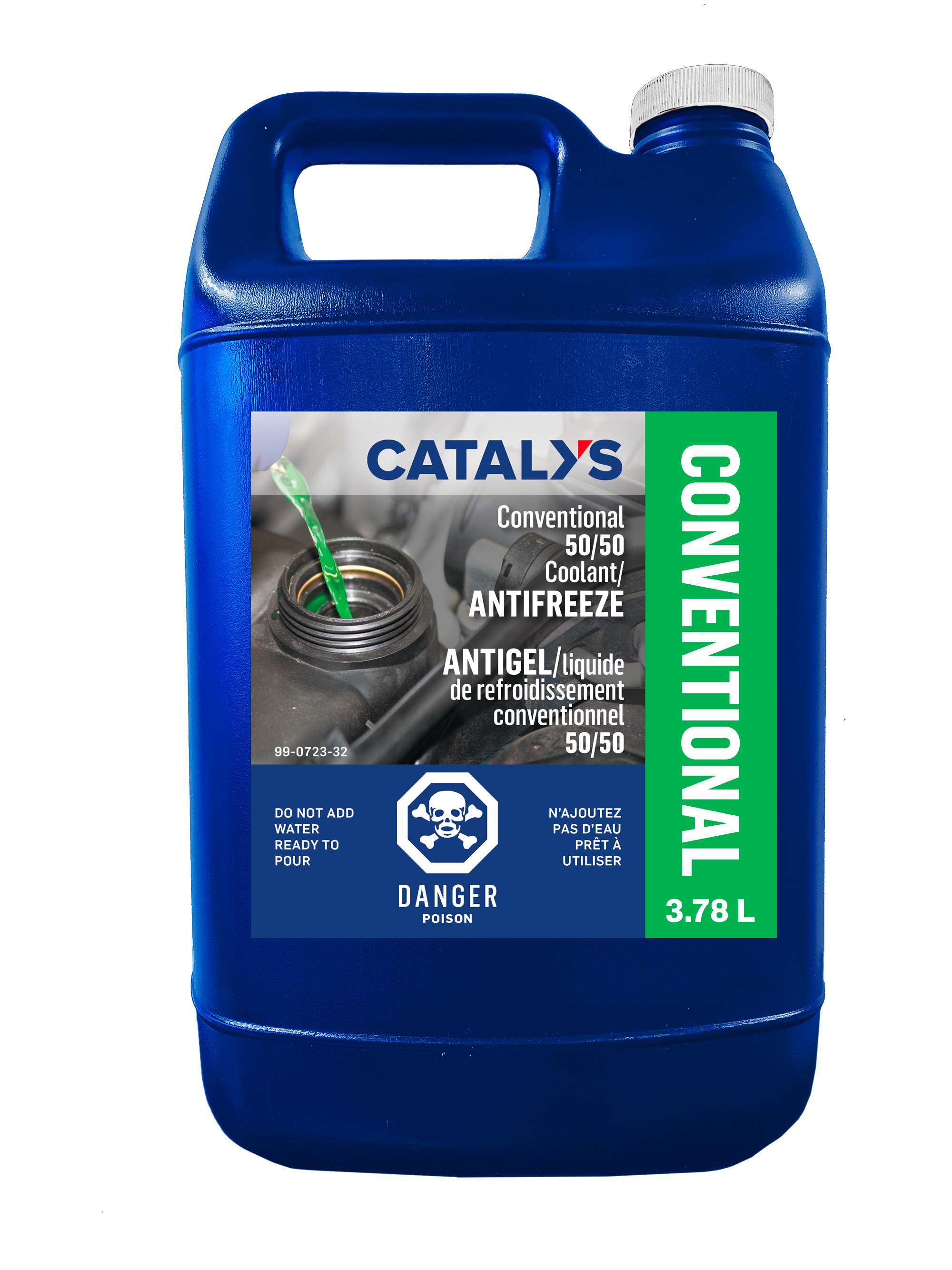 Catalys Conventional coolant 50:50 GREEN | Catalys Lubricants