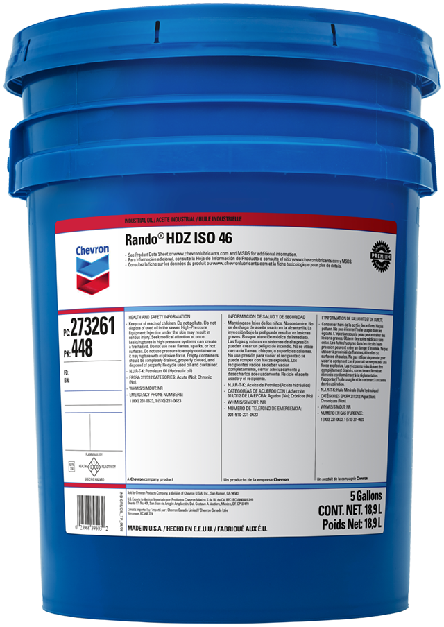 RANDO HDZ ISO 46 | Catalys Lubricants